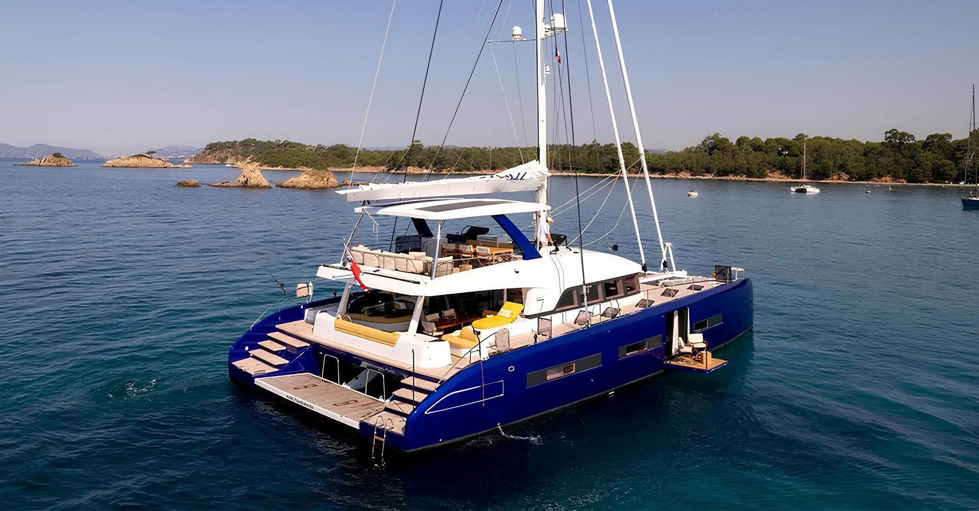 NEFESH catamaran for Charter | Charter Lagoon Seventy 7 catamaran | NAU ...